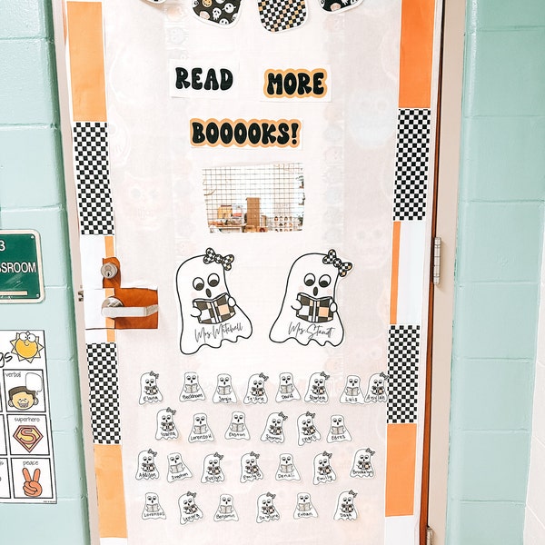 Halloween Bulletin Board Kit | October Bulletin Board Kit - Etsy