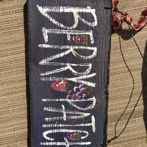 Berry Patch Sign,custom Wood Sign Outdoor,custom Wood Sign,outdoor ...