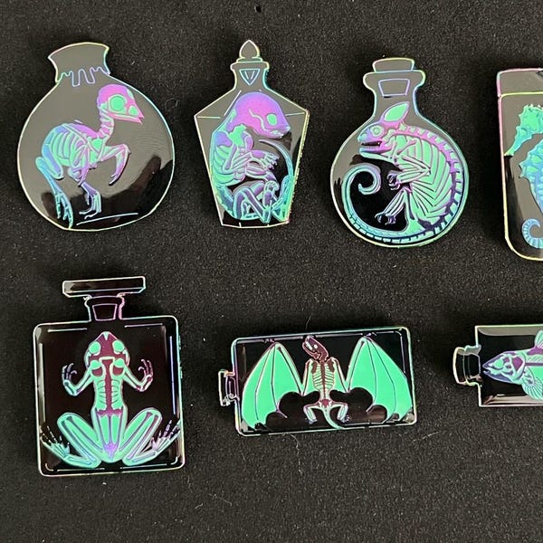 Anodize - Diaphonize Wet Specimen Enamel Pins - Etsy