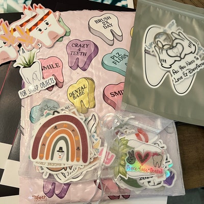 Pickle Tooth Sticker Dill Pickle Sticker Pickle Teeth - Etsy