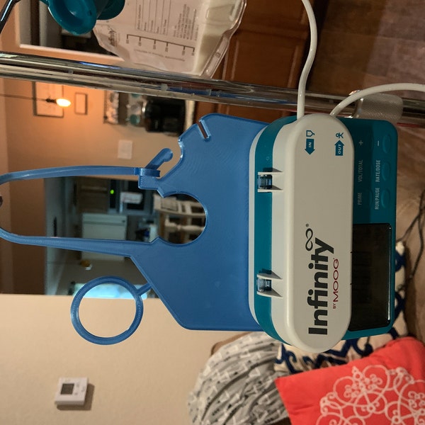 Tubie Hang™ G-tube Feeding Pump Hanger - Etsy