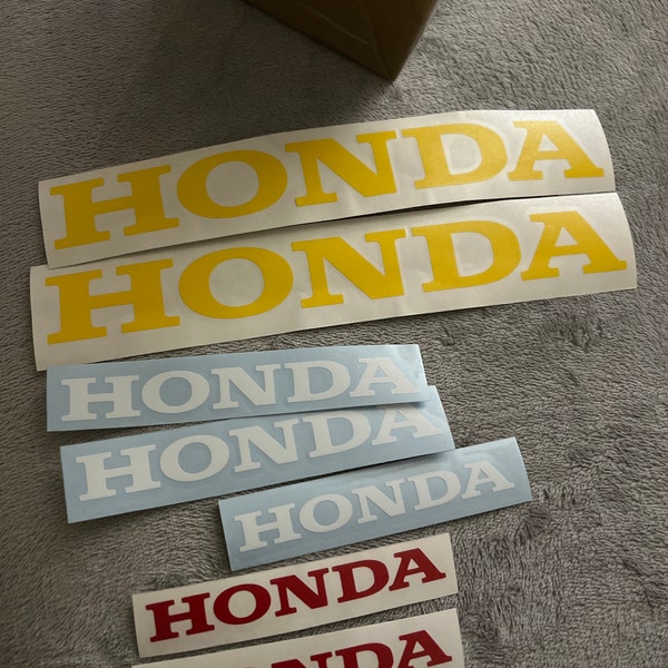 Honda Logo Decal / Sticker - High Quality - Etsy