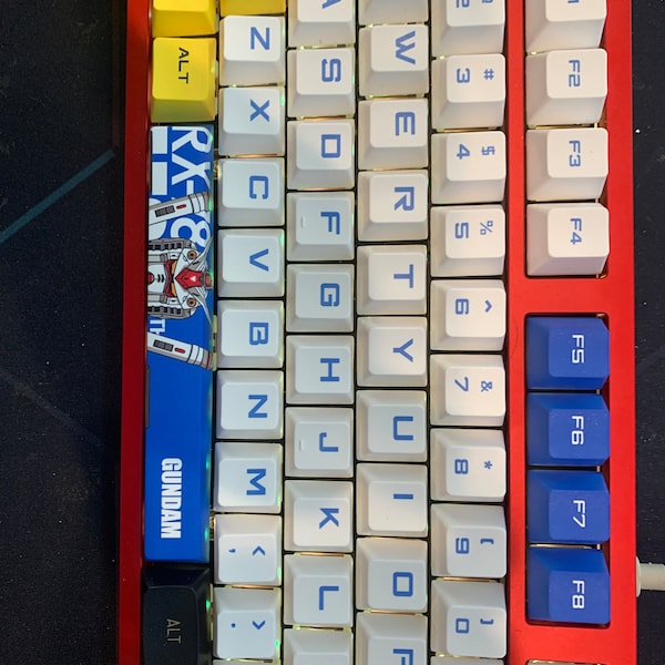 Japanese Style Hatsune Miku 130 PCS OEM Profile Anime Keycap Set for ...