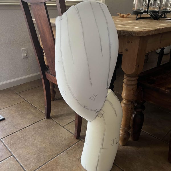 Hollow Foam Dragon Tail Pattern - Etsy