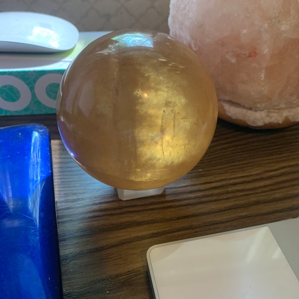 Altar Decoration Crystal Sphere Stand 2 Sphere Holder Modern Boho Stand ...