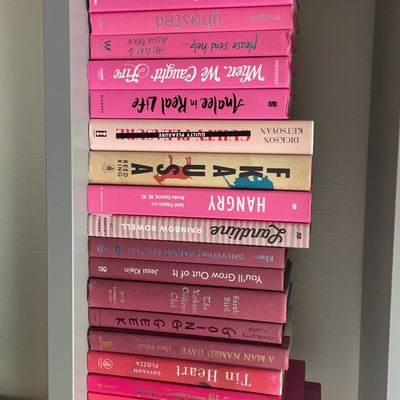Bundle of Pink Decorative Books by the Foot Color Bundle - Etsy