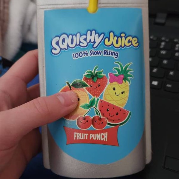 Juice Squishy / Super Slow Rising Squishy / Fruit Scented/ Licensed ...