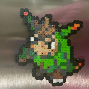 Riolu Lucario Mega Lucario Pokemon Perler Bead Fuse - Etsy