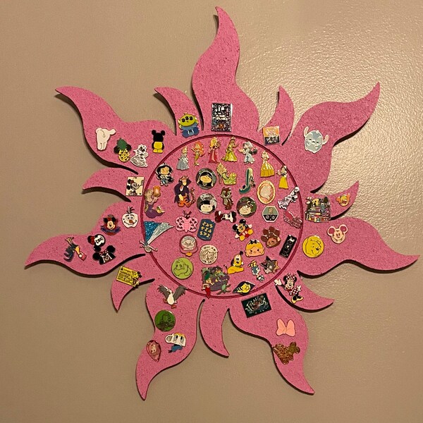 Tangled Sun Pin Board, Disney Tangled, Tangled Rapunzel Sun Pin Board ...
