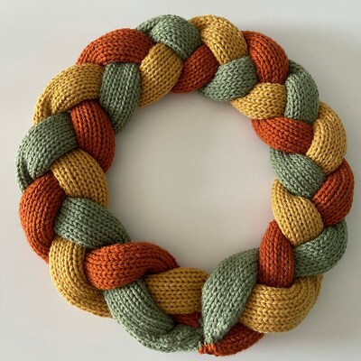 Christmas Wreath Circular Knitting Machine Pattern for Addi or Sentro ...