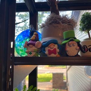 Gnome/super Mario Inspired Gnome/miniature Gnome/ Garden - Etsy