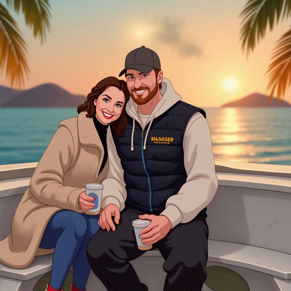 Custom Pixar-style Character, Personalised Family Portrait, Customized ...