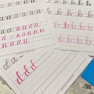 Hand Lettering DIGITAL DOWNLOAD 142 PAGES - Etsy