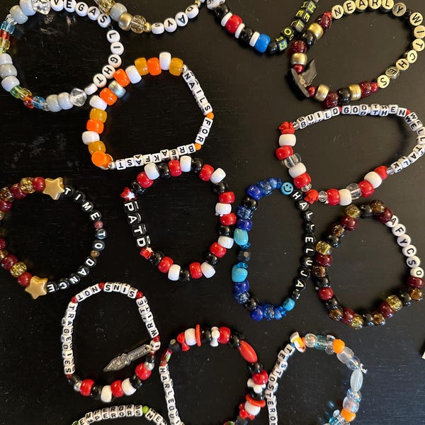 Kandi Single Medical House Inspired Md Friendship Beaded Bracelet Dr ...