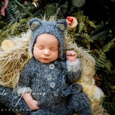 Newborn Pilot Costume Suit Outfit Crochet Aviator Airplane Crochet ...