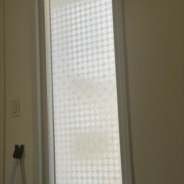 3D Premium Window Privacy Film, Static Cling Sticker,anti-uv, No Glue ...