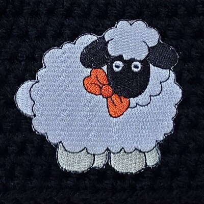 Skeleton Hand Middle Finger Embroidered Iron / Sew on Patch Swear ...