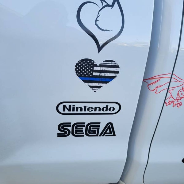 Nintendo Vinyl Logo Decal Sticker - Etsy