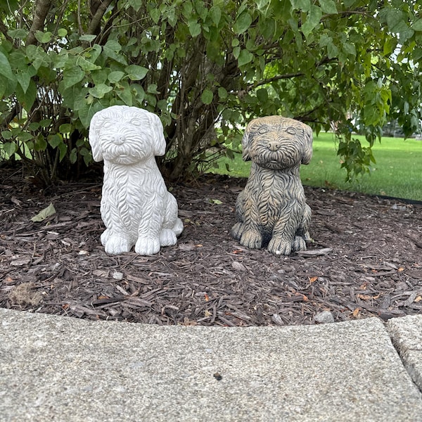 Doodle Dog Garden Statue: 15