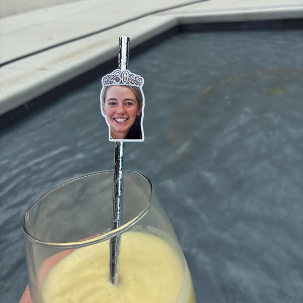 Custom Face Cake Topper - Happy Birthday Cake - 1st, 21st, 30th, 40th ...