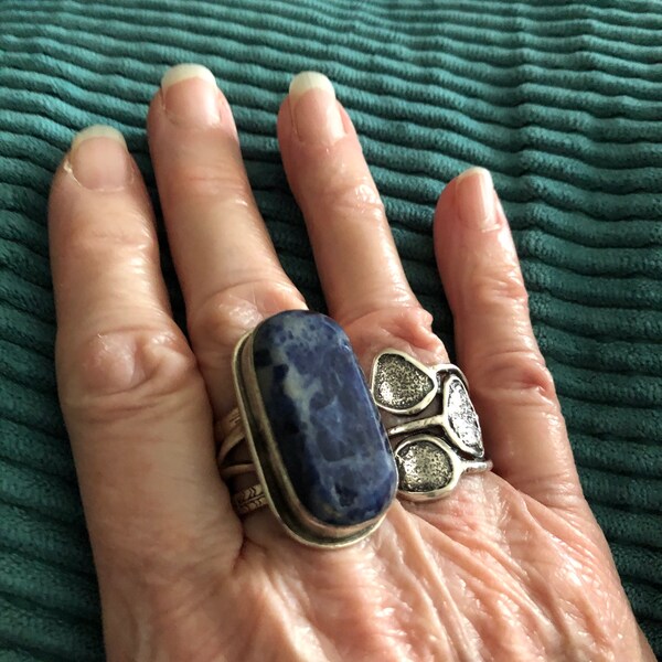 Navajo Chip Inlay Cuff Bracelet, Vintage, Turquoise and Coral, Delvin ...