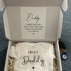 Pregnancy Reveal to Husband, Hello Daddy Pregnancy Announcement Box for ...