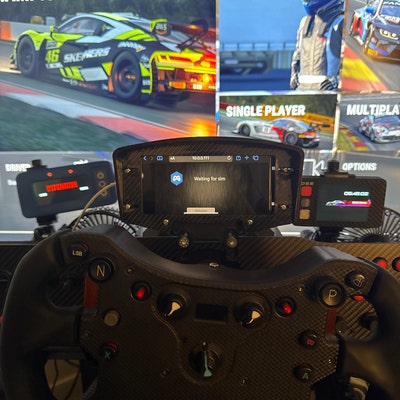 4in DDU Speed Mini Sim Racing Dashboard Display With Mount Options - Etsy