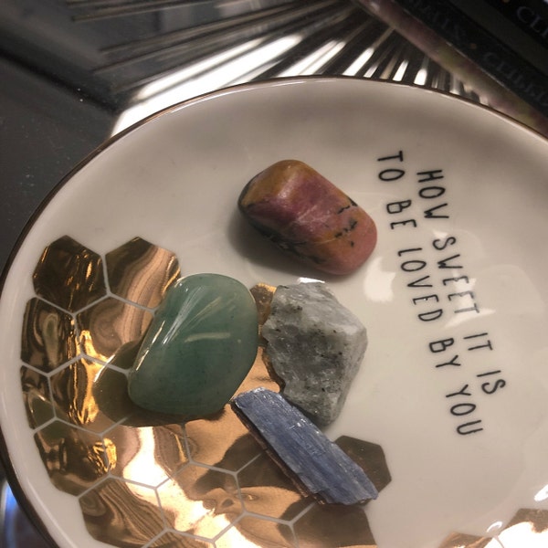 Taurus Crystal Set | Taurus Zodiac Crystal Set | Taurus Gifts ...