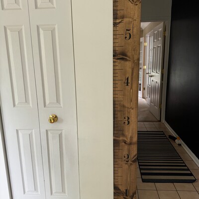 Height Stick Ruler Wood Height Chart for Kids Growth Chart Ruler - Etsy