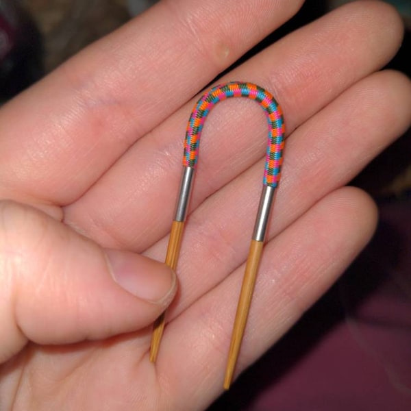 Choose Size - 'peru' - Soft Flexible FLOOPS Knitting Stitch Markers - Etsy