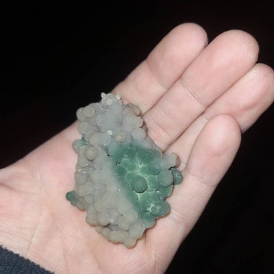 Ocean Orca Agate Palm Stone Polished Orca Agate Palmstone Ocean Blue ...