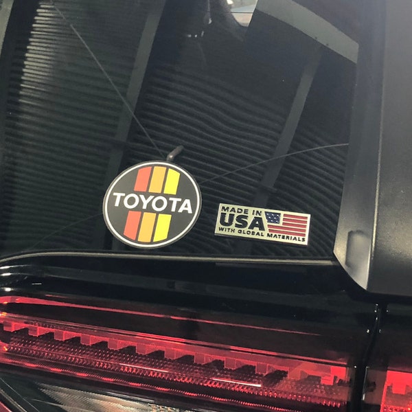 Toyota Vintage Stripes 4WD Vinyl Sticker/ Car Decal - Tacoma Tundra ... Toyota Vintage Stripes 4WD Vinyl Sticker/ Car Decal - Tacoma Tundra ...