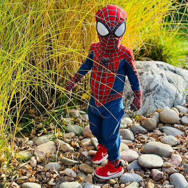 Superhero Suit for Boys Superhero Suit Toddler Superhero Suit Kids Mask ...