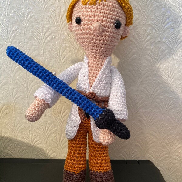 Luke Skywalker -crochet Pattern/amigurumi - Etsy