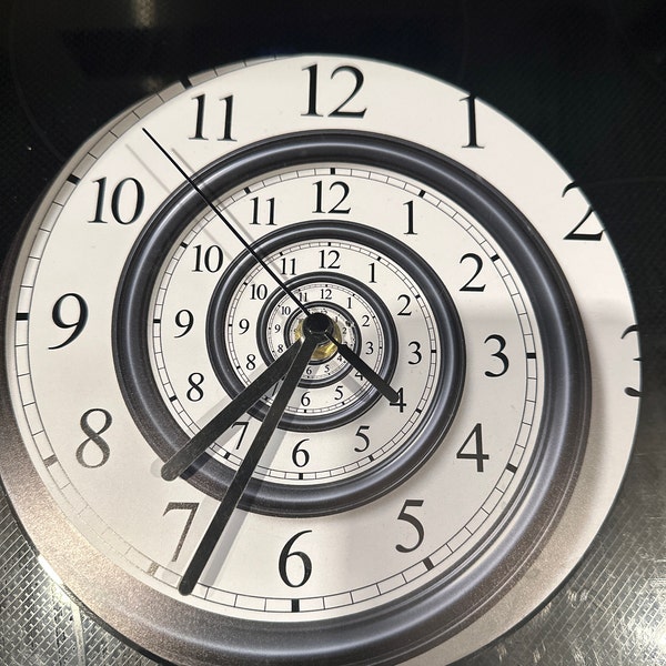 Time Travel Wall Clock - RGB LED 5V Option - Etsy