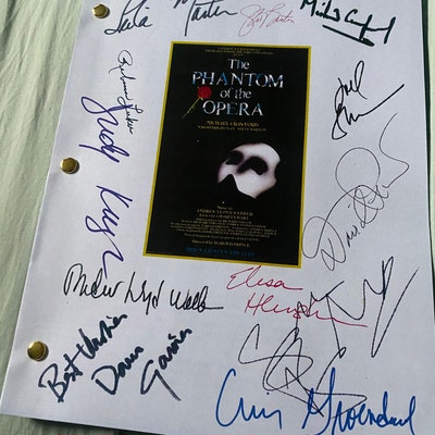 Scream Movie Signed Screenplay Autographed: Wes Craven - Etsy