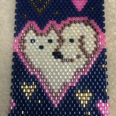 Beaded CROCUS Earrings as Brick Stitch Seed Bead Pattern - Etsy