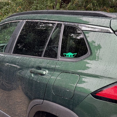 Grogu Vinyl Decal - Etsy