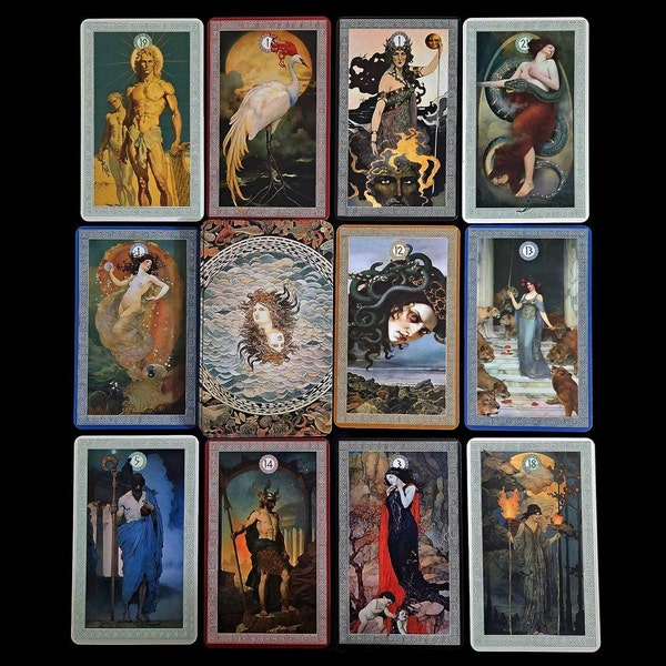The Odyssean Tarot - A Unique Tarot Deck Based on Greek Myth - Etsy