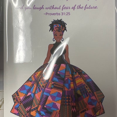 Proverbs 31:25 African American Scripture Note Cards, Encouragement ...