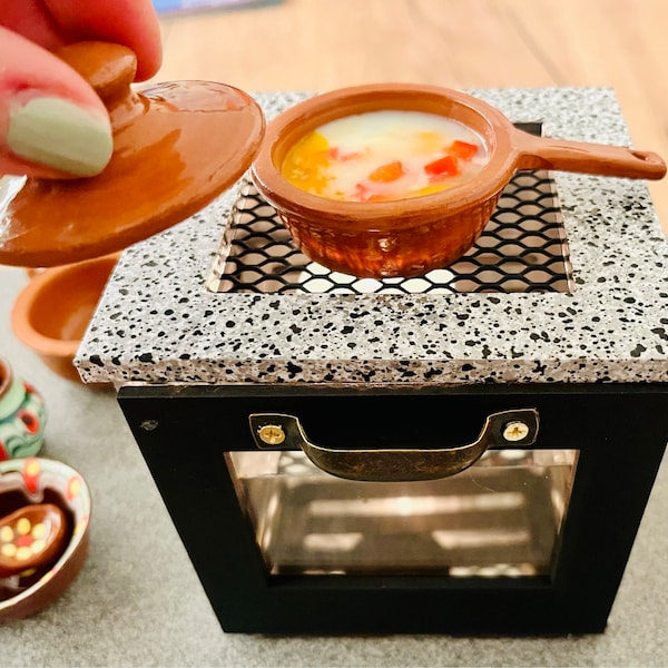 Real Mini Kitchen Set for Tiny Cooking / Perfect Gift for Your Children ...