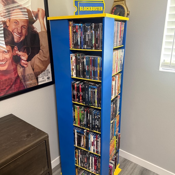 Blockbuster 3D Sign | Movie Rental Store Sign | Movie Room Decor ...