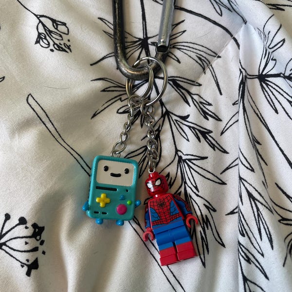 Adventure Time Inspired BMO Keychain - Etsy