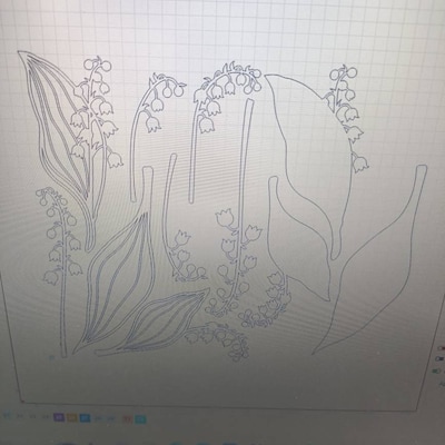 Laser Cut File Violet Svg Flower Svg Bundle Svg Botanical Svg Laser Cut ...