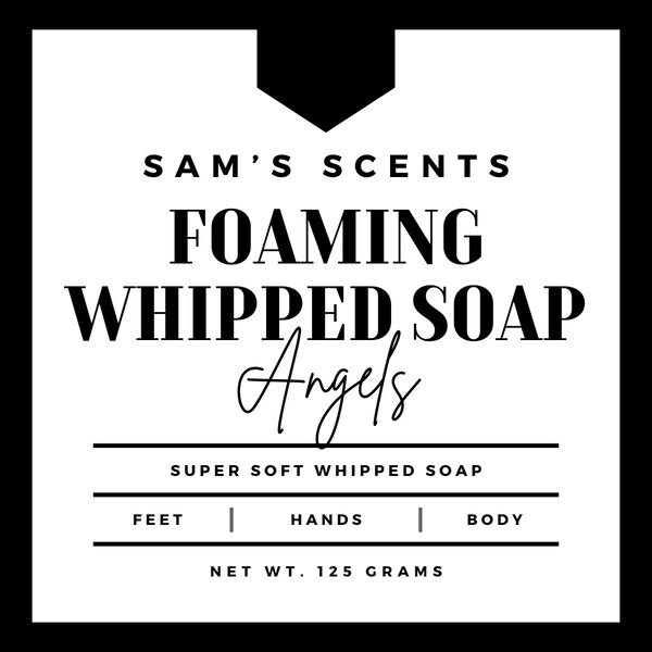 Editable Body Scrub Label for Low Profile Jars, Sugar Scrub Label ...