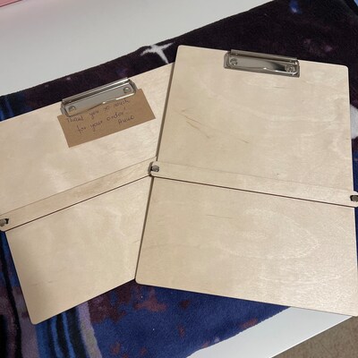 Knitting Chart Keeper Handmade, 1 Pcs Wooden Pattern Holder ...