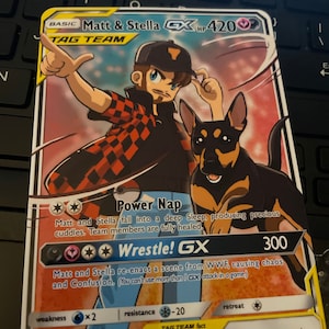 People as pokemon cards | Etsy