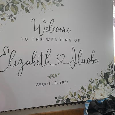 Large 65 Black Metal Easel Stand, Wedding Sign Tripod Stand ...