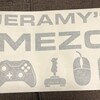Gaming Zone Video Game Controller Wall Decal, Gaming Room Decor, Vinyl ...