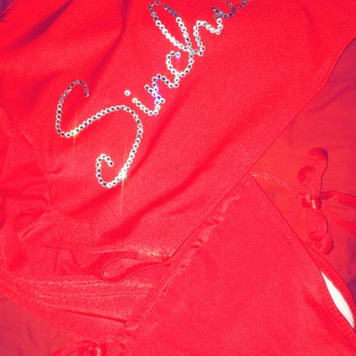 Micro Bikini Flower Butterfly Exotic Dancewear Stripper Rave Wear ...